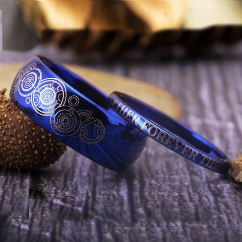 Personalized Doctor Who Ring Together Forever Through Time and Space ...