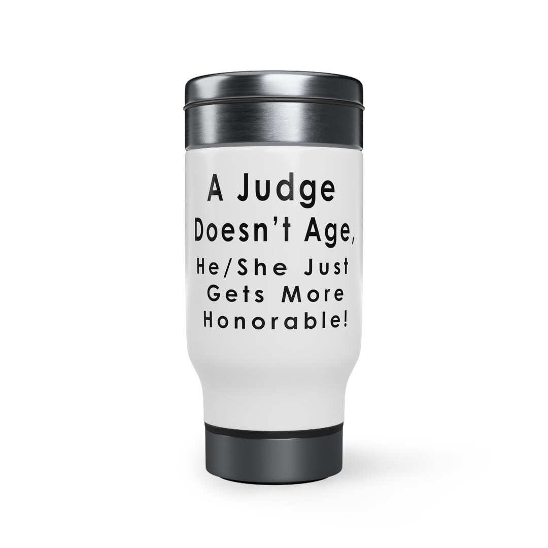 Judge Stainless Steel Mug Best Judge Gift Ideas World's - Etsy