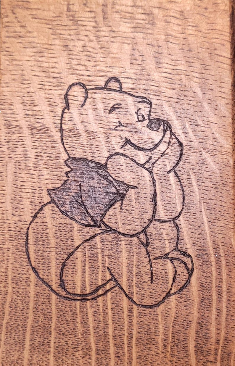 Winnie the Pooh, Sitting - Etsy