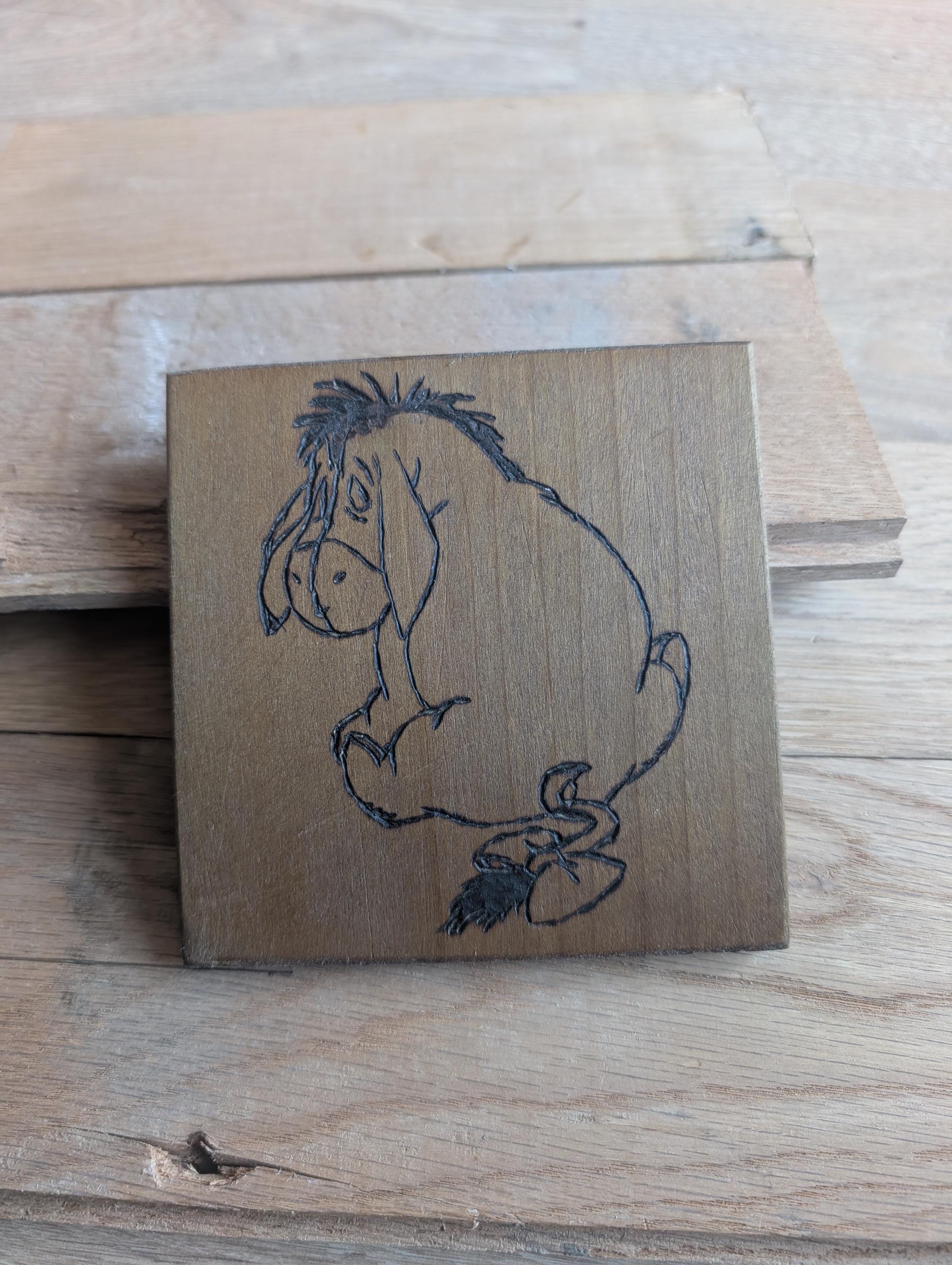 Winnie the Pooh - Eeyore (looking Back) - Etsy