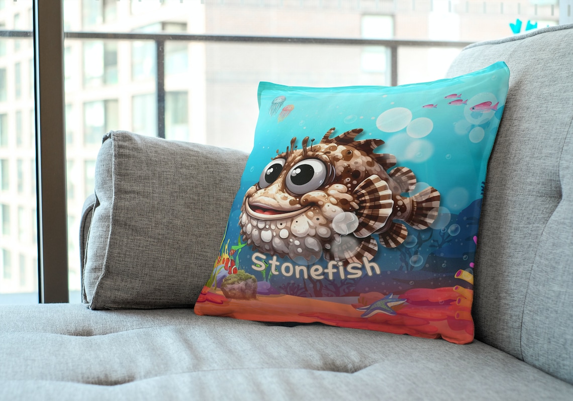 Mystical Stonefish Wonders: 12 PNG Cute Stonefish Clipart - Adorable ...