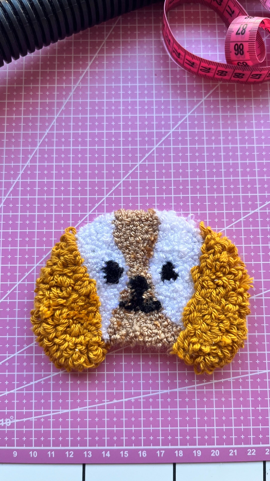 Punch Needle Kit With Dog Design, DIY Punch Needle, Craft Set - Etsy