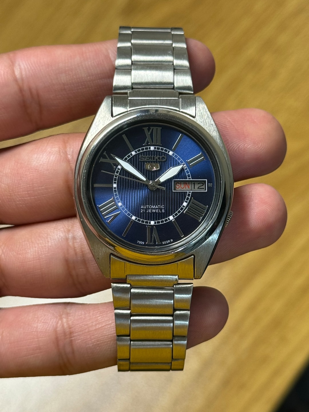 Vintage Seiko 5 Automatic 7009 Day/date Men’s Wrist Watch - Etsy