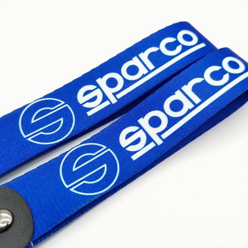 JDM Sparco Key Chain Lanyard Racing Lifestyle Japanese Osaka Motorbike ...