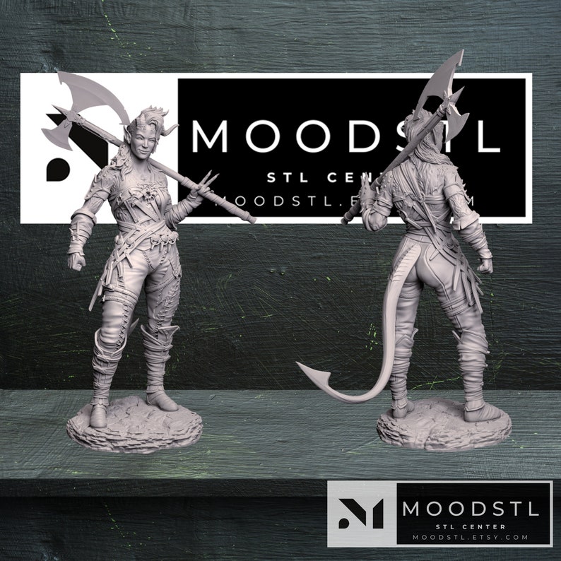 Karlach 3D Figure STL File High Quality 3D Printer Files 3D STL Model ...