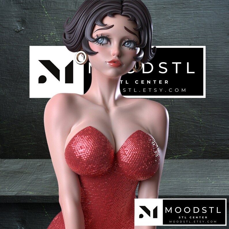Boop SFW NSFW High Quality 3D Printer Files 3D STL - Etsy Australia