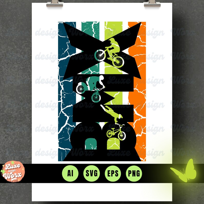 Bmx Retro Vector Bmx Png Bmx Svg Biking Svg Cycling Png Bicycle PNG BMX ...