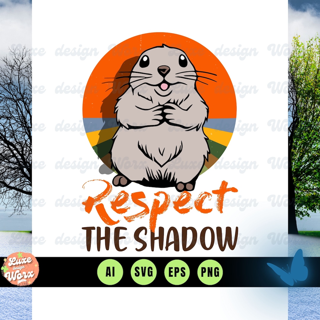 Happy Groundhog Day Svg | Punxsutawney Phil Svg | Prairie Dog Svg ...