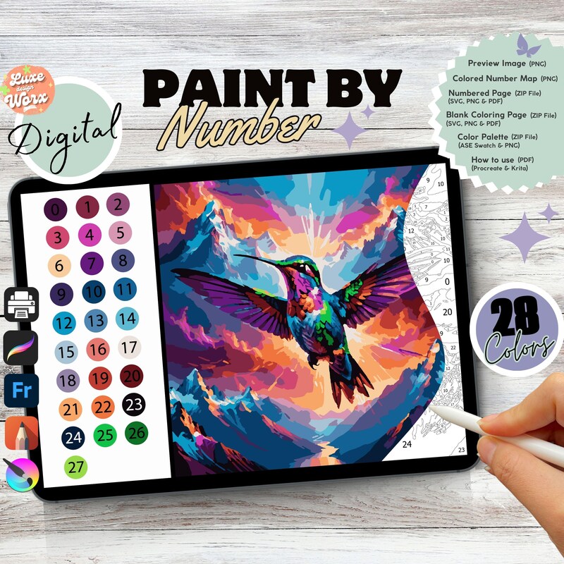 Hummingbird Painting - Etsy