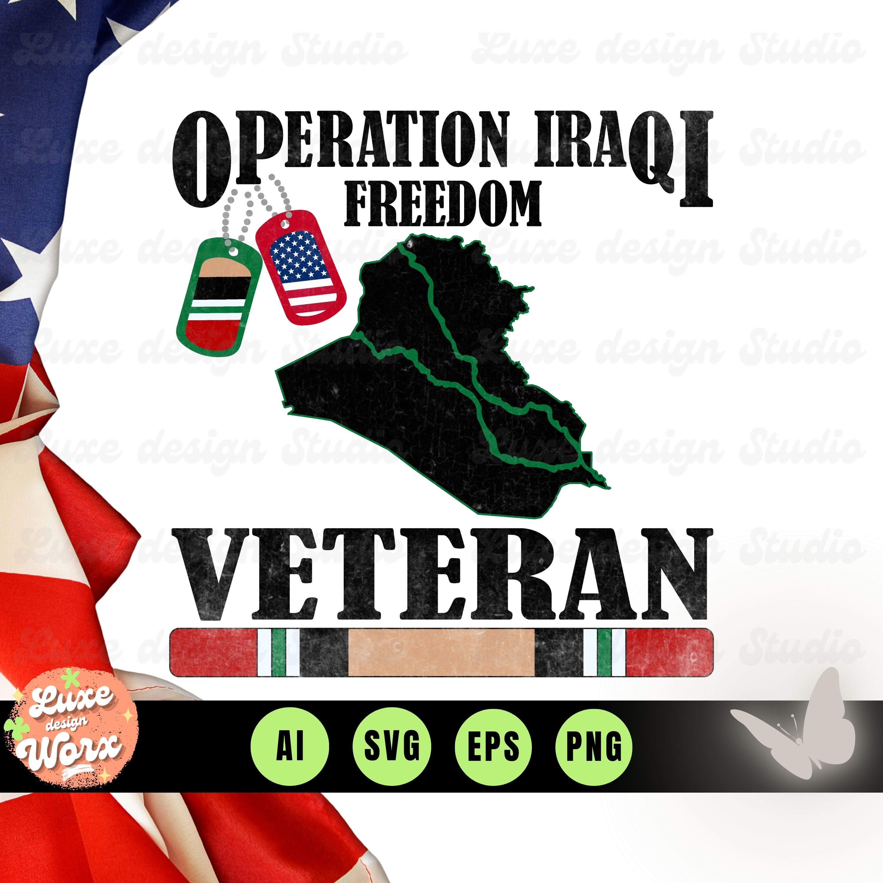 Iraqi Freedom Veteran Svg US Veteran SVG Army Veteran Svg Png Proud ...