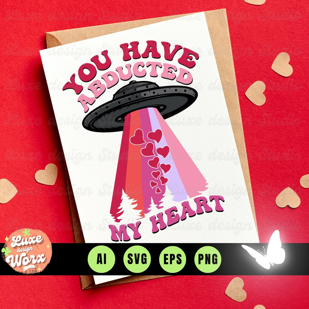 Valentine Vector Design | UFO Png | Out of This World | UFO Vector ...