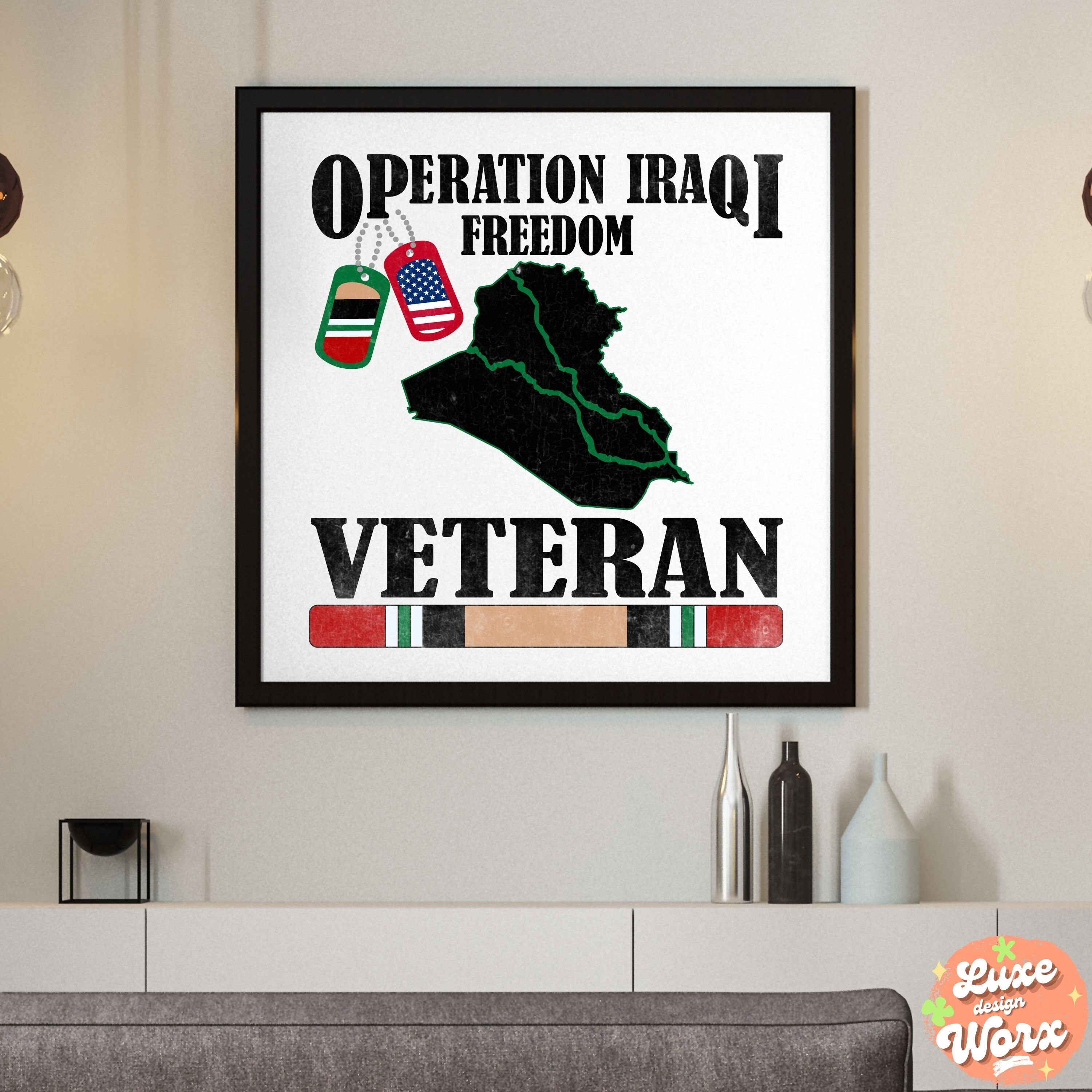 Iraqi Freedom Veteran Svg US Veteran SVG Army Veteran Svg Png Proud ...