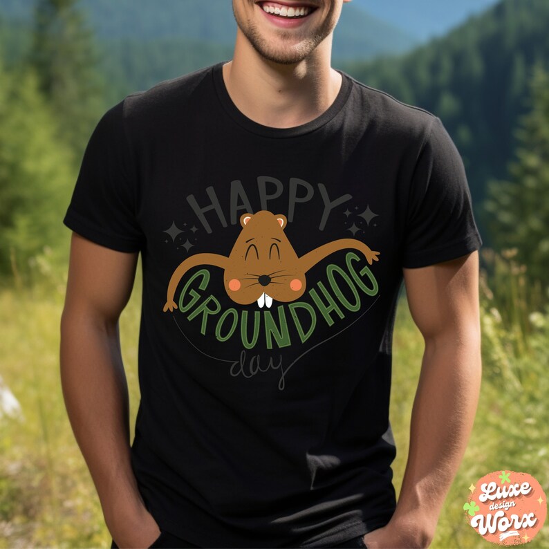 Happy Groundhog Day Svg Punxsutawney Phil Svg Prairie Dog Svg Marmot ...