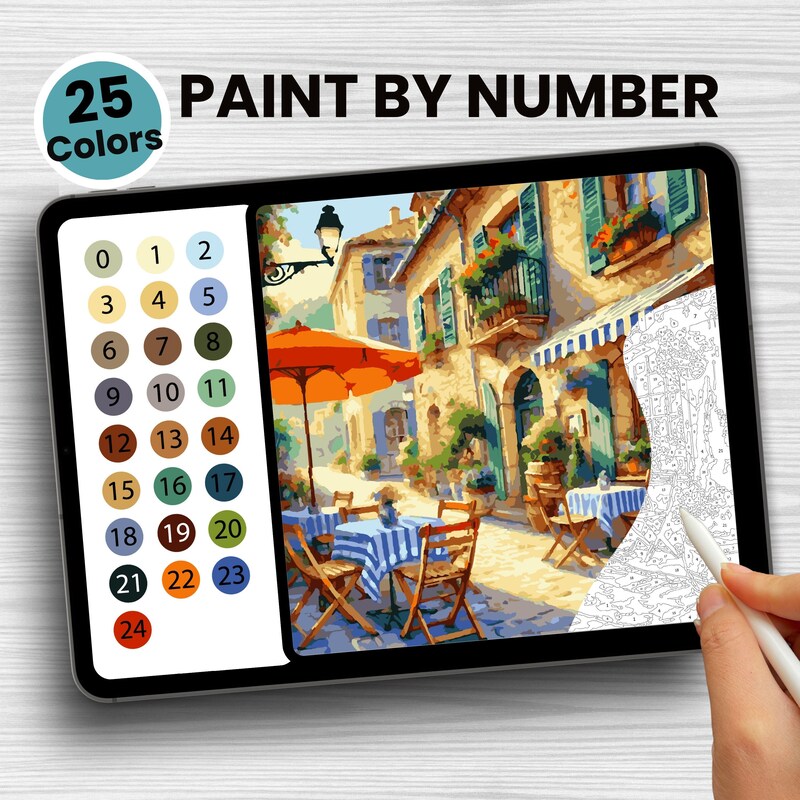 Vintage Paint by Number - Etsy