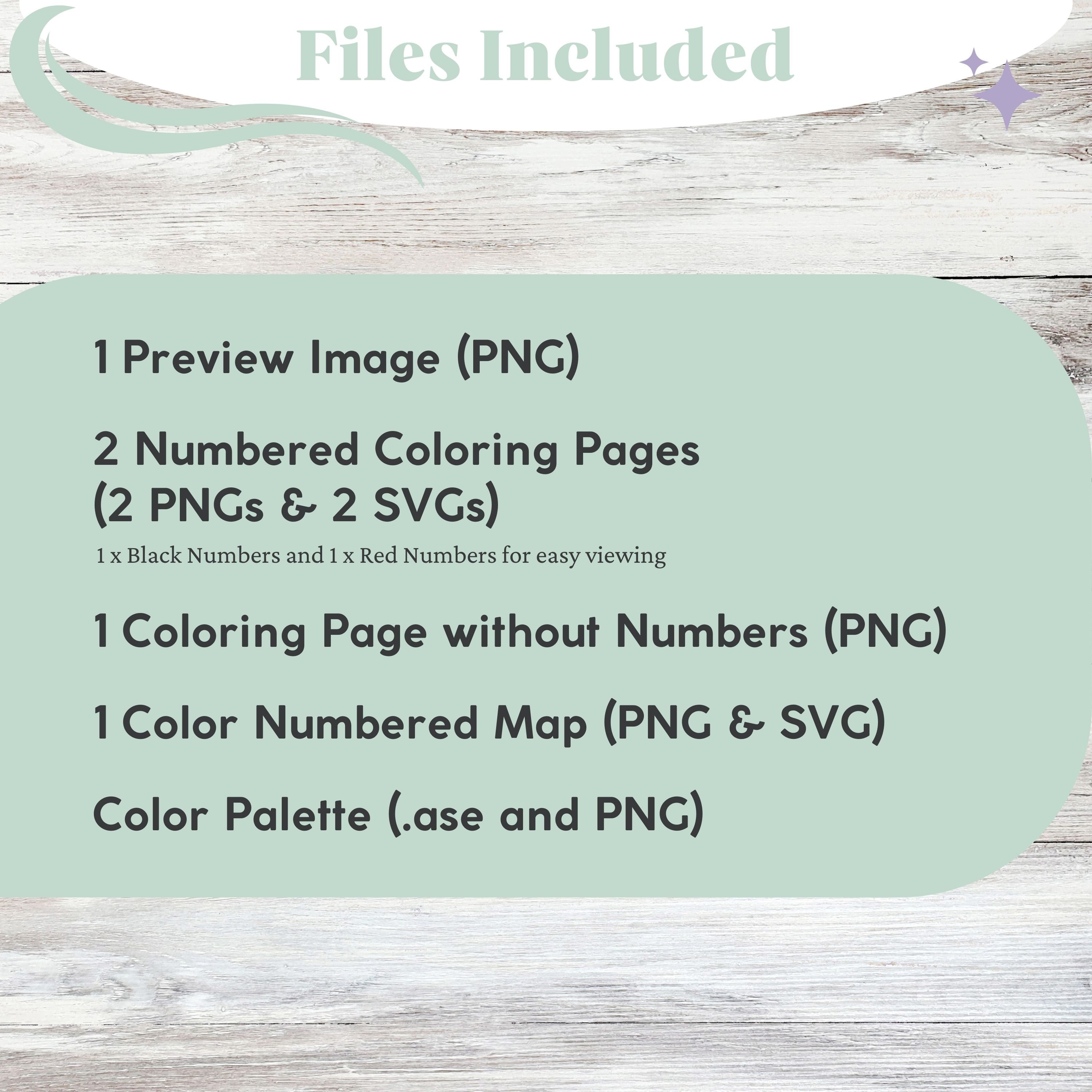 Paint by Numbers Horse Adult Digital Printable Color by Number for ...