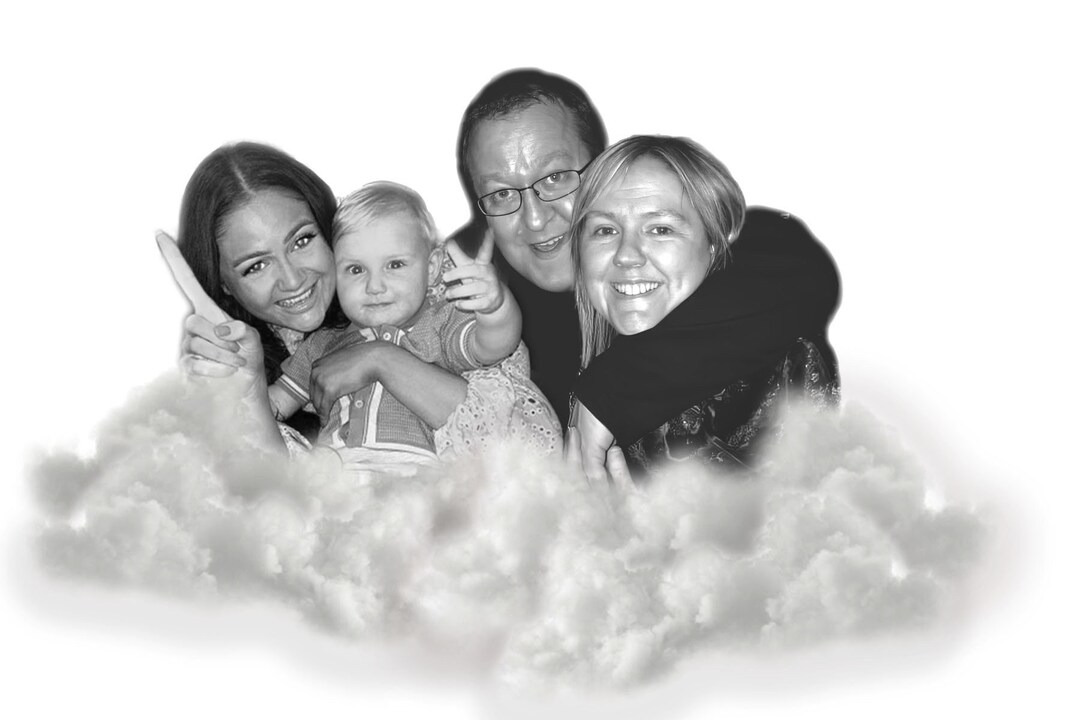 Merge Family Photos, Add Person to Photo, Custom Memorial Gift ...