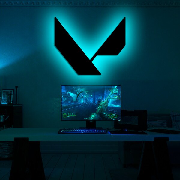 Valorant Sign Logo - Etsy