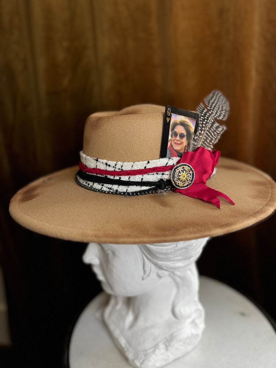 Personalized Custom Wide Brim Hats / Fedoras - Etsy