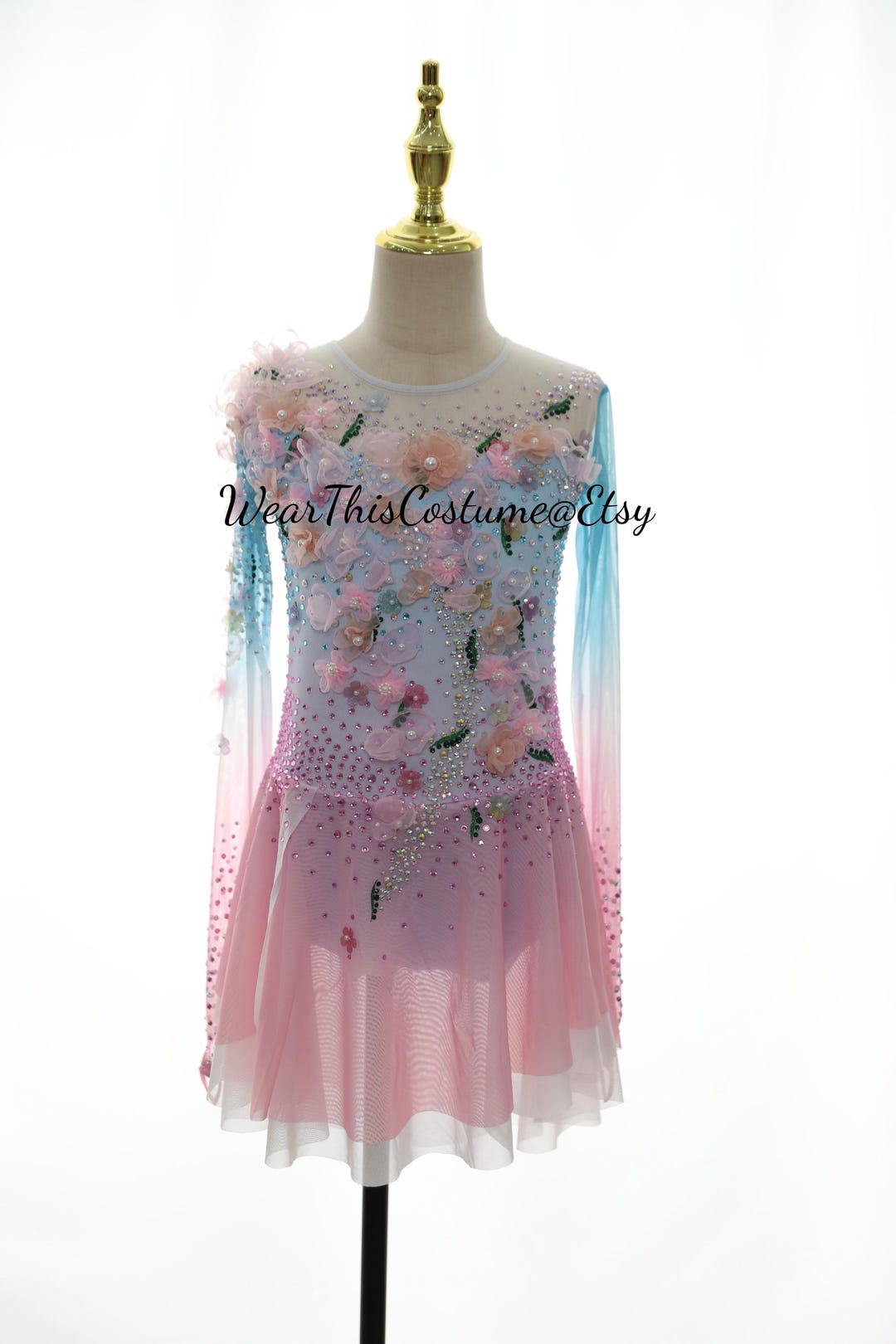 Customized Dress/ Costume/ Figure Skating Dresses/ Ice Dance/ Ice Skate ...