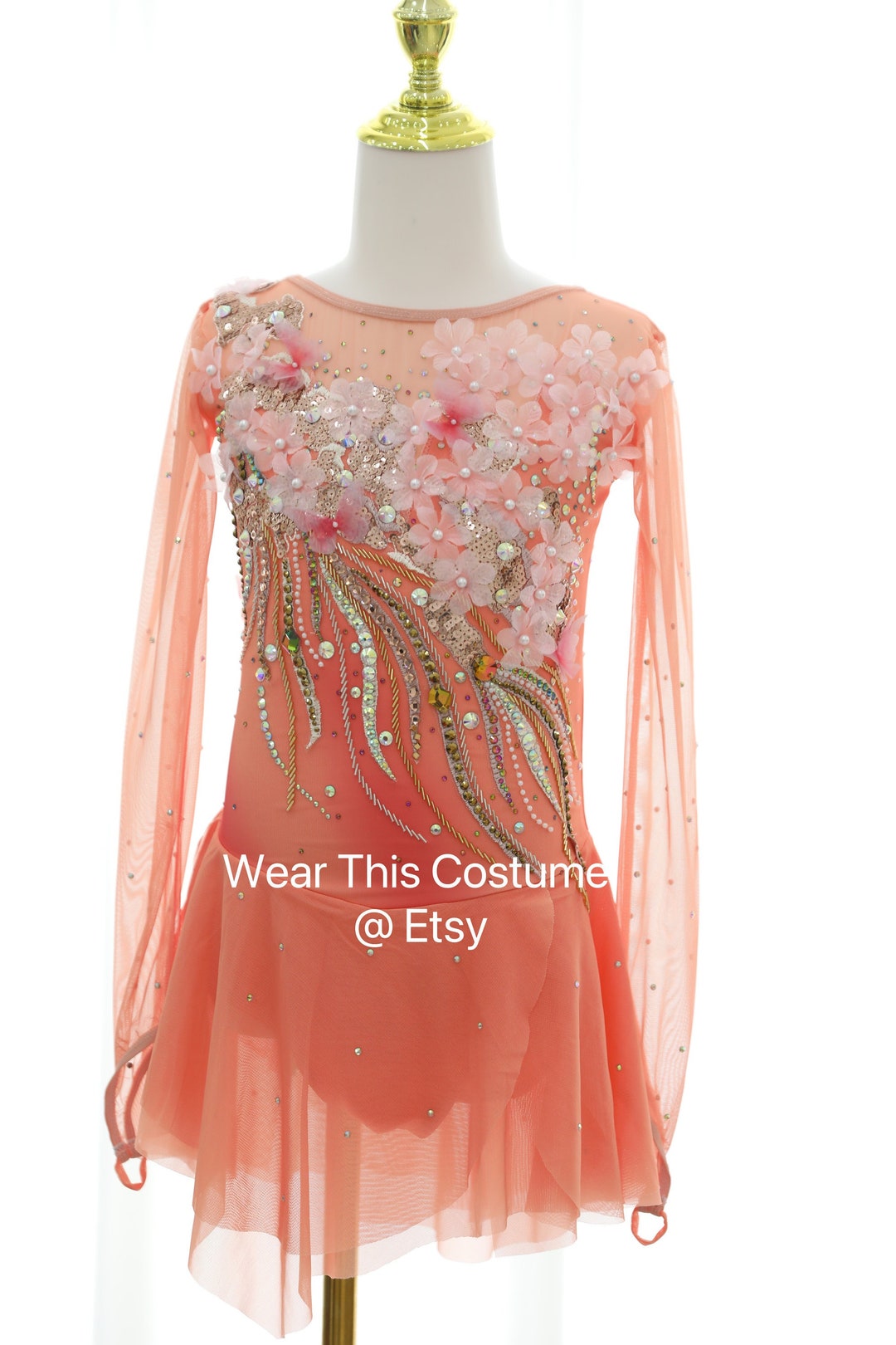 Customized Dress/ Costume/ Figure Skating/ Ice Dance/ Ice Skating ...