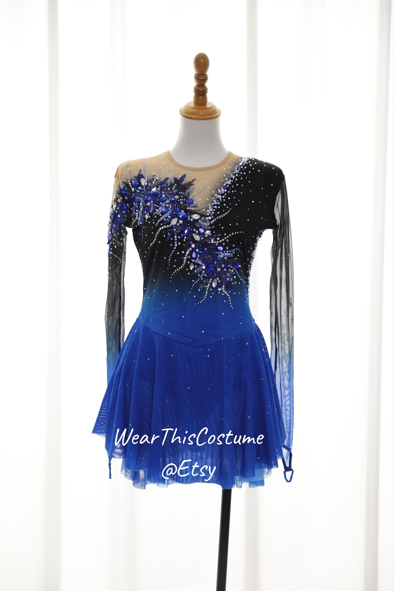 Custom Figure Skating Dress: Bespoke Ice Dance Costume - Etsy Australia