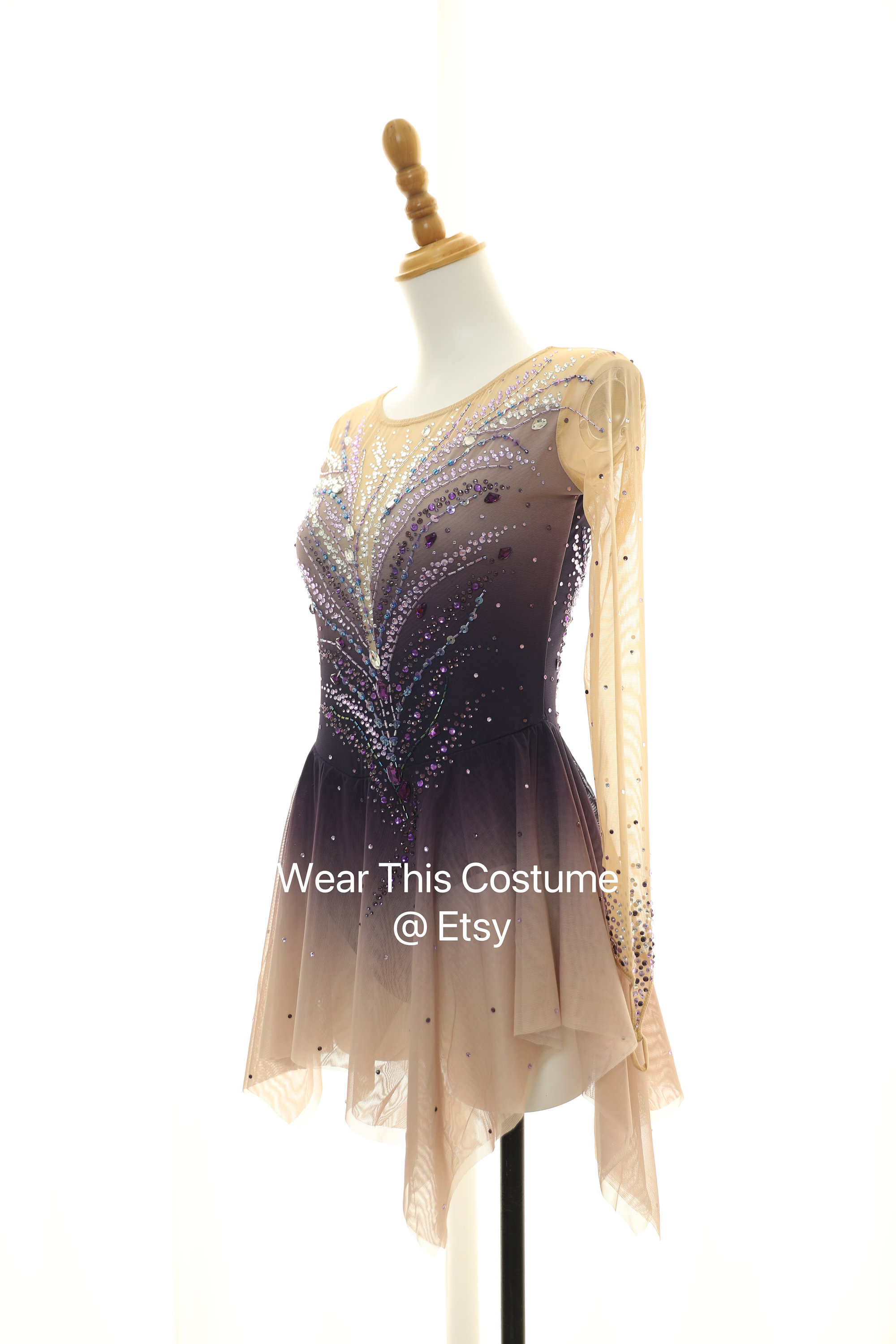 Customized Dress/ Costume/ Figure Skating/ Ice Dance/ Ice Skating ...