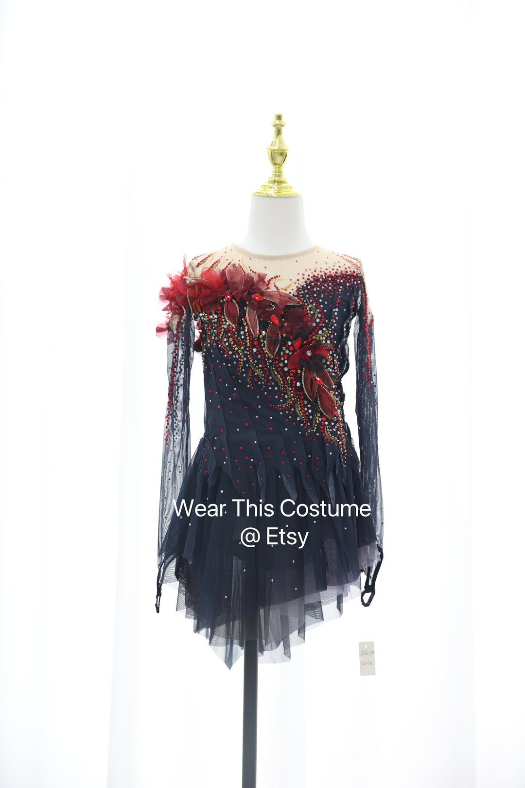 Customizable Figure Skating Dress: Bespoke Ice Dance Costume - Etsy