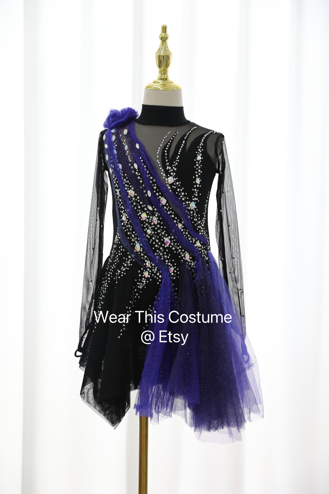 Customized Dress/ Costume/ Figure Skating/ Ice Dance/ Ice Skating ...