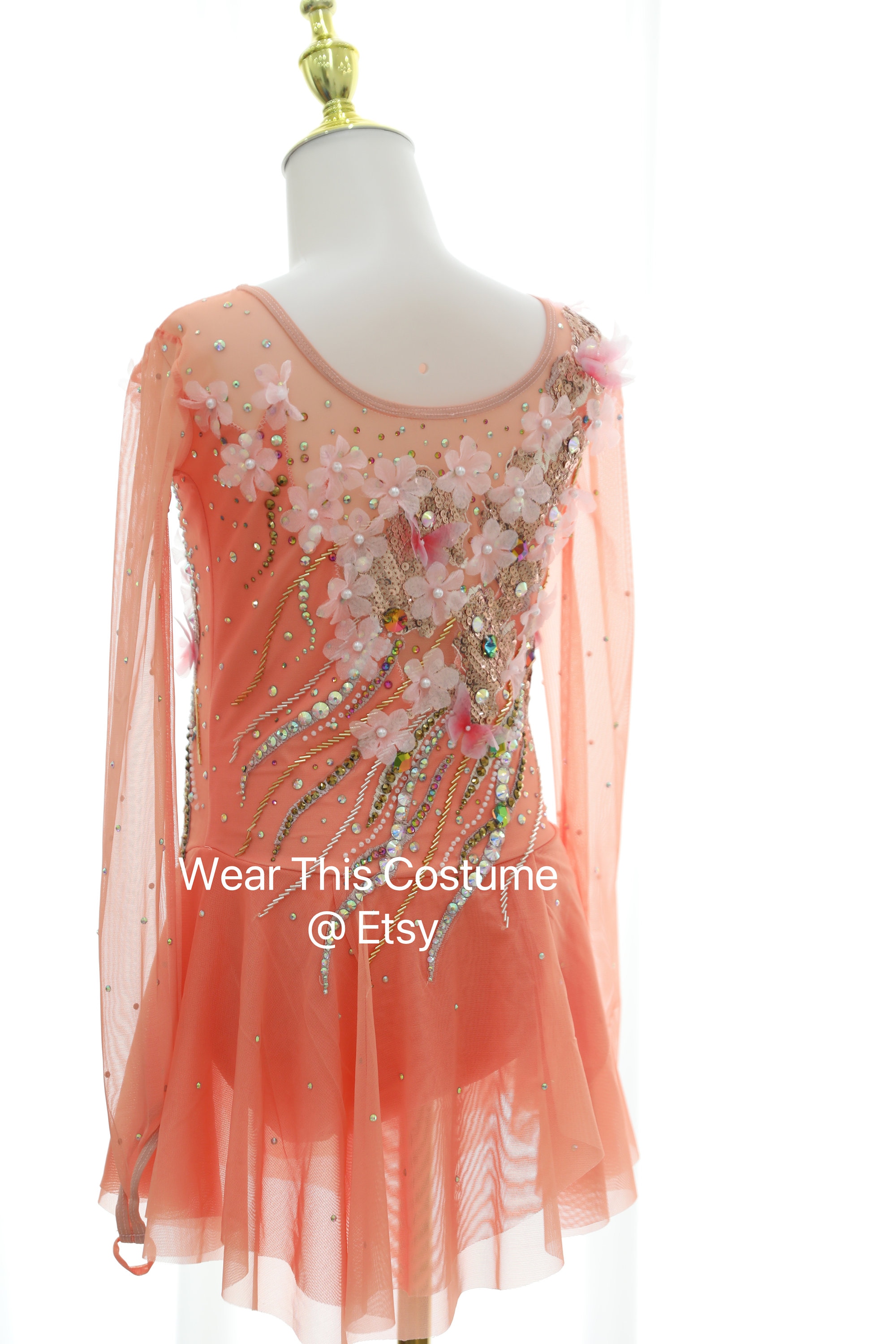 Customized Dress/ Costume/ Figure Skating/ Ice Dance/ Ice Skating ...