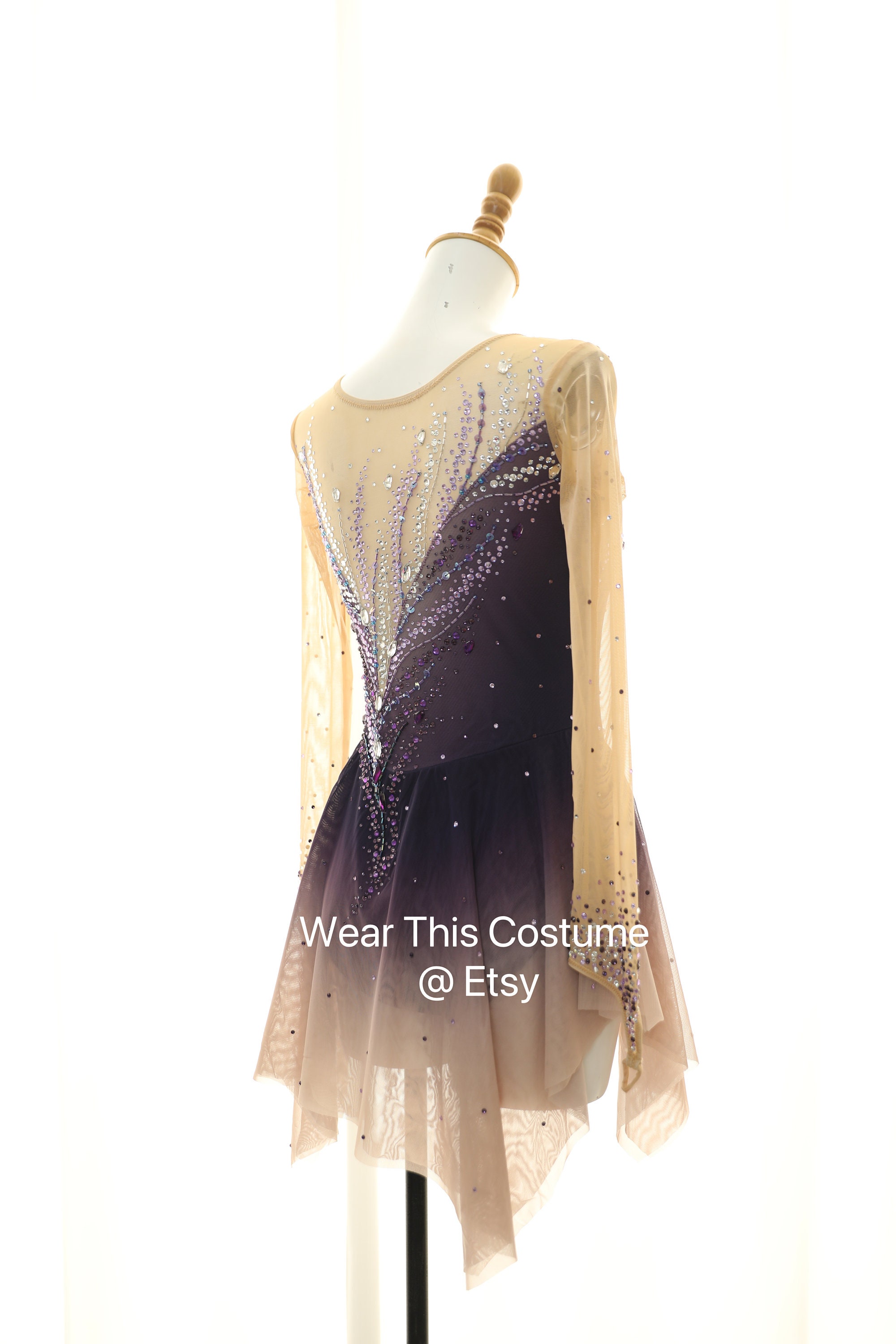 Customized Dress/ Costume/ Figure Skating/ Ice Dance/ Ice Skating ...