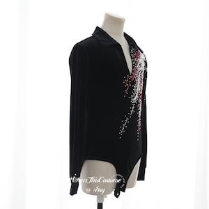 Mens Boys Customized Costume/ Figure Skating/ Ice Dance/ Leotard ...