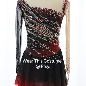 Custom Figure Skating Dress: Bespoke Competition Costume - Etsy