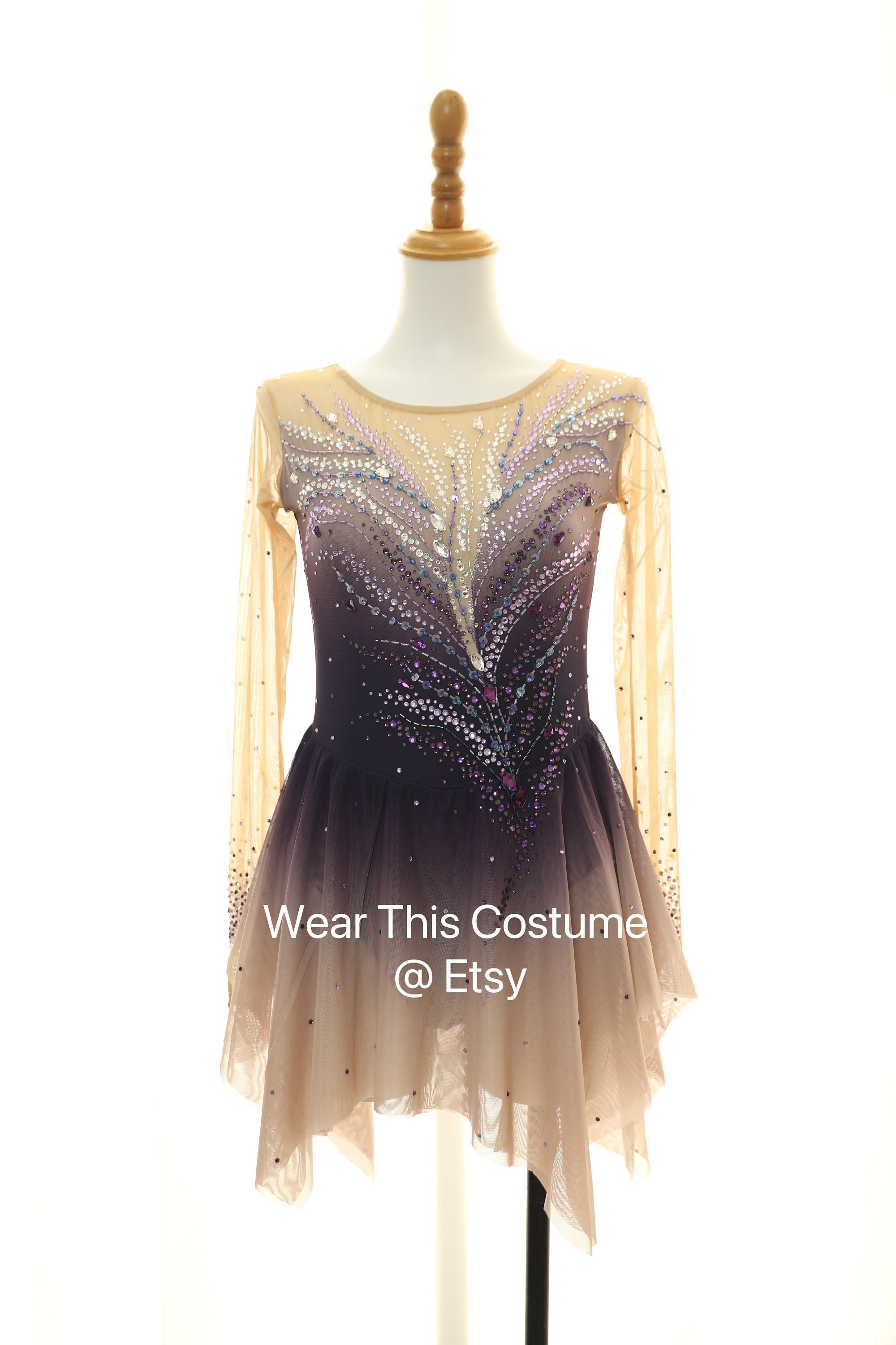 Customized Dress/ Costume/ Figure Skating/ Ice Dance/ Ice Skating ...