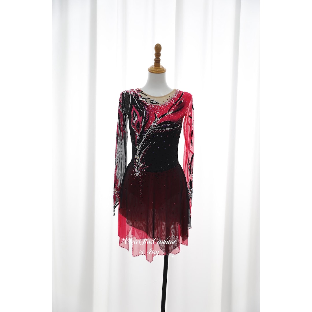Customized Dress/ Costume/ Figure Skating/ Ice Dance/ Ice Skate ...