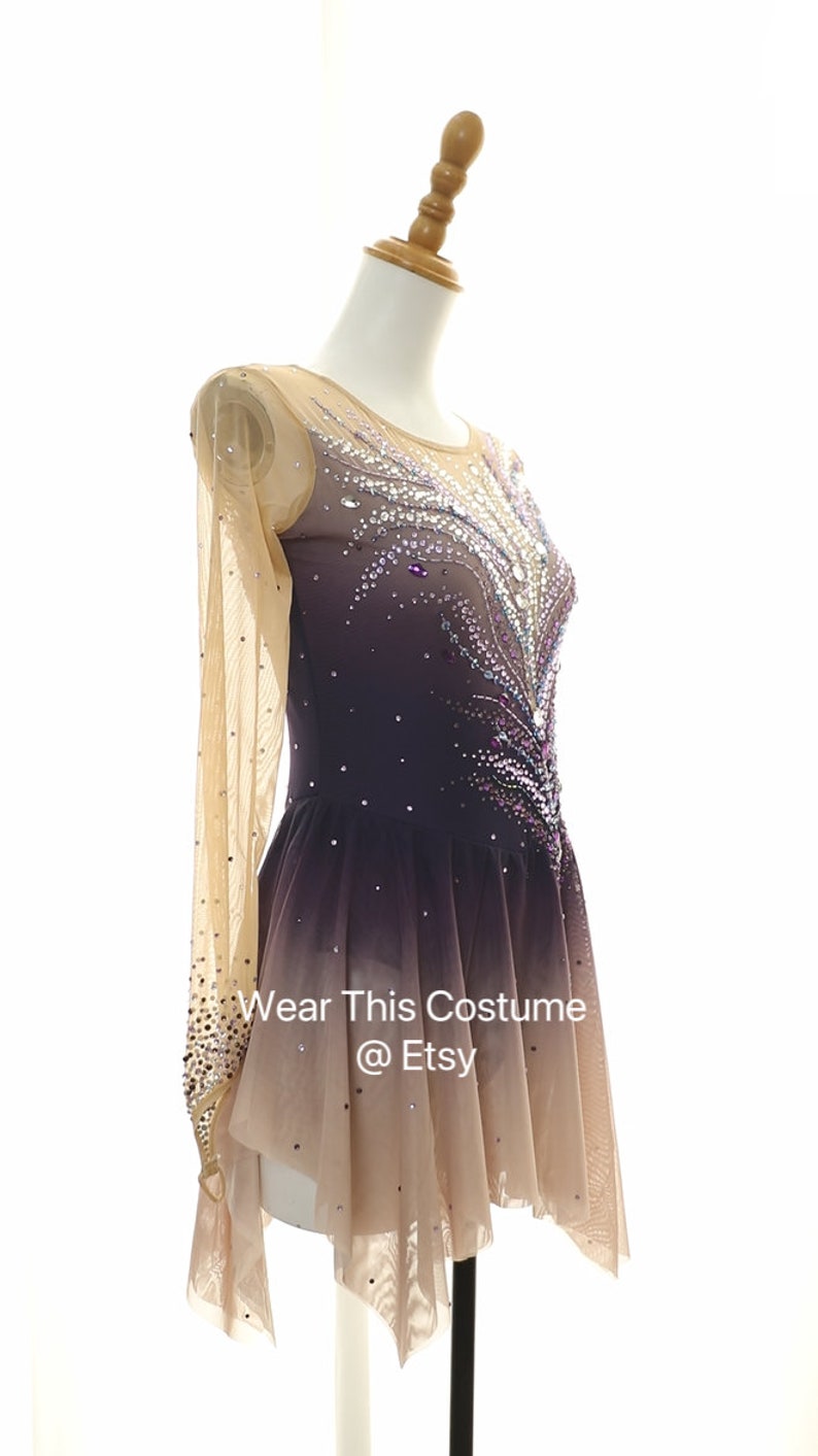 Customized Dress/ Costume/ Figure Skating/ Ice Dance/ Ice Skating ...