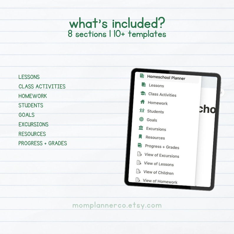 Notion Ultimate Homeschool Planner Template | ALL IN ONE Notion ...