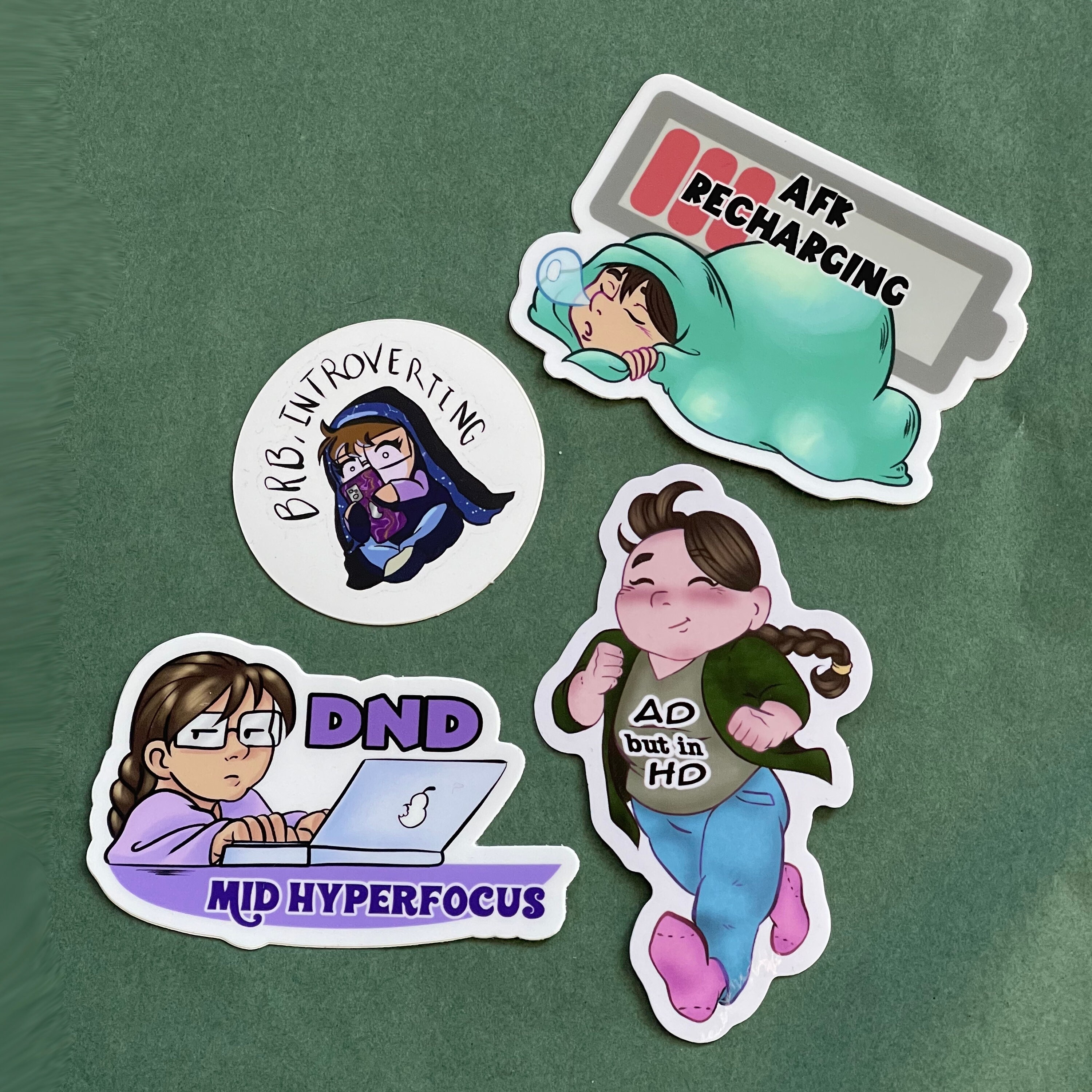 NEUROSPICY STICKER PACK (all Neurospicy Stickers in One Pack ...