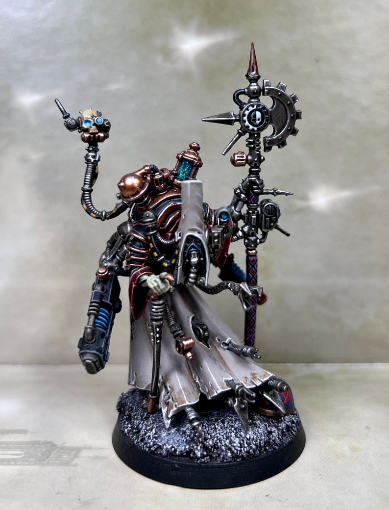 40K Mechanicus Tech Priest Dominus - Etsy