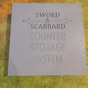 The Scabbard Counter Storage System - 2 Tray Set (ASL, Panzerblitz ...