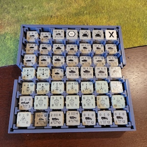 The Scabbard Counter Storage System - 2 Tray Set (ASL, Panzerblitz ...