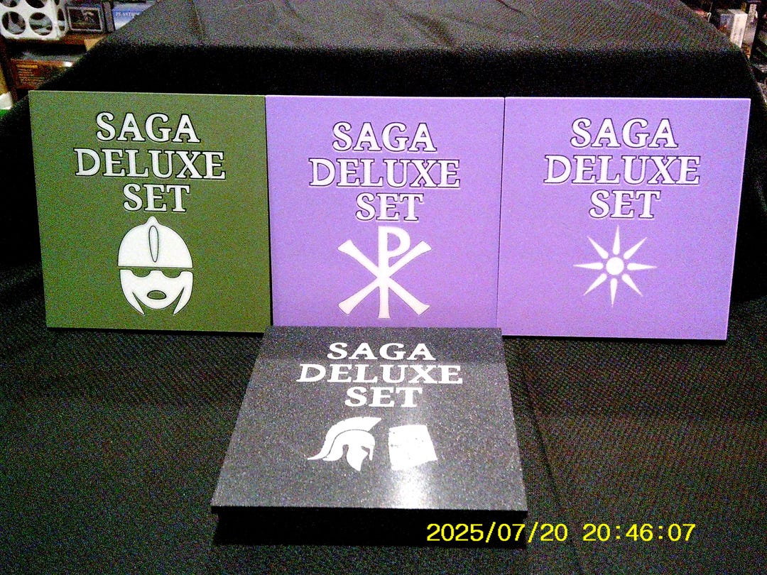 Saga Deluxe Token / Dice Storage Box NEW! Now With Color and Faction ...