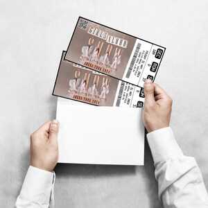 Girls Aloud 2024 Tour Ticket Concert Show Pass Surprise Gift Reveal ...