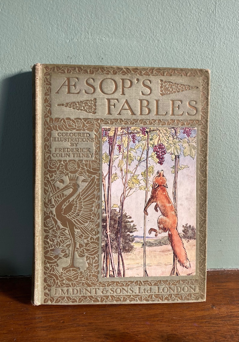 Aesop's Fables: Tales for Children From Many Lands. - Etsy