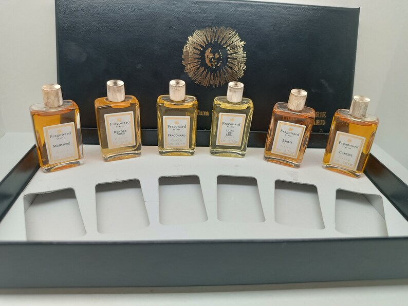 Fragonard Miniature Perfume Set 6 Pieces 5 Mm Vintage - Etsy
