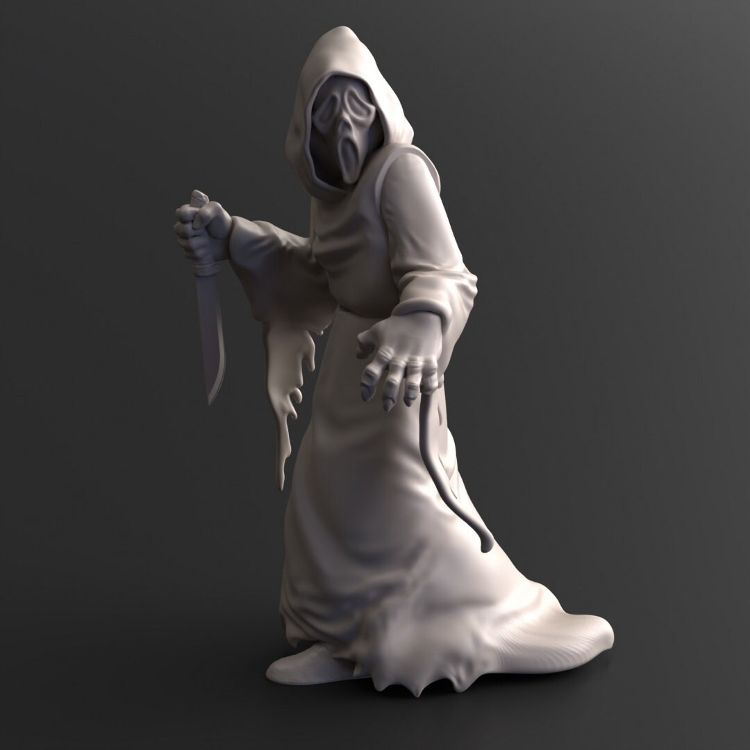 Scream Horror Champion Tabletop Wagaming Scary Rpgs Unpainted 3d ...