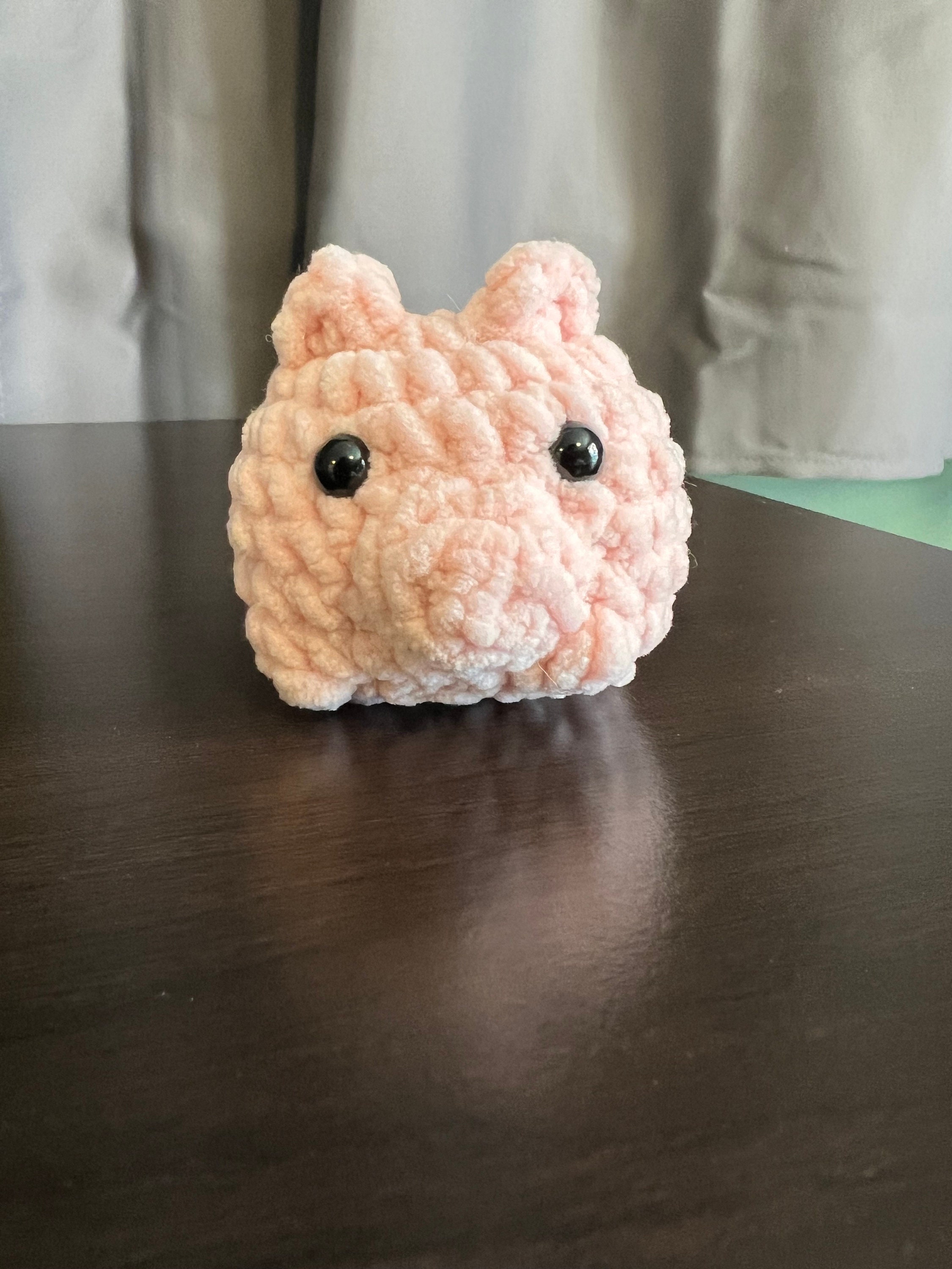 Pocket Pig / Crochet Pig Mini Plushie - Etsy