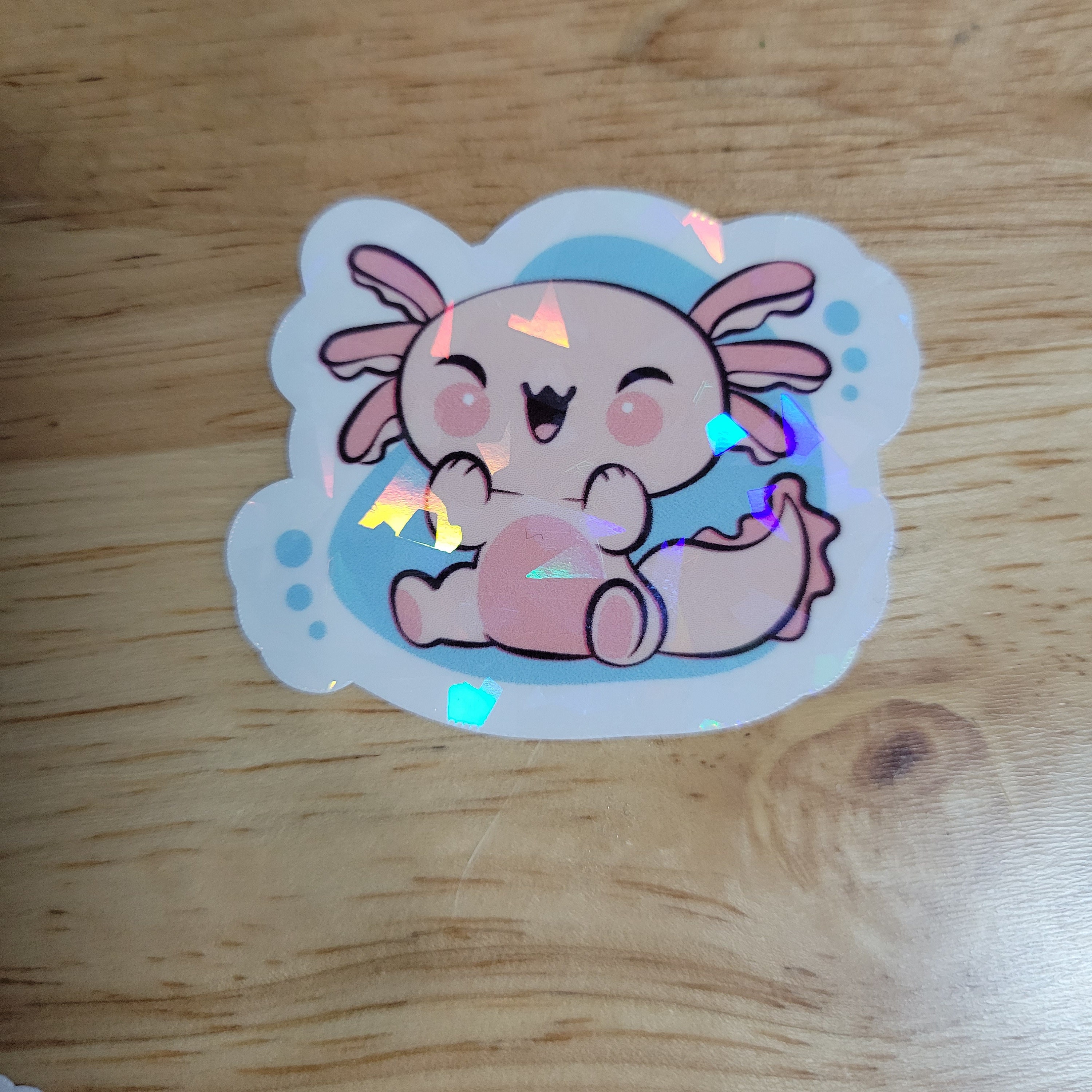 Axolotl Sticker Decals Waterproof 5 Pack - Etsy