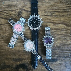 Soldered Watch | Y2k Watch | Grunge Watch | Spiky Watch | Gothic Watch ...