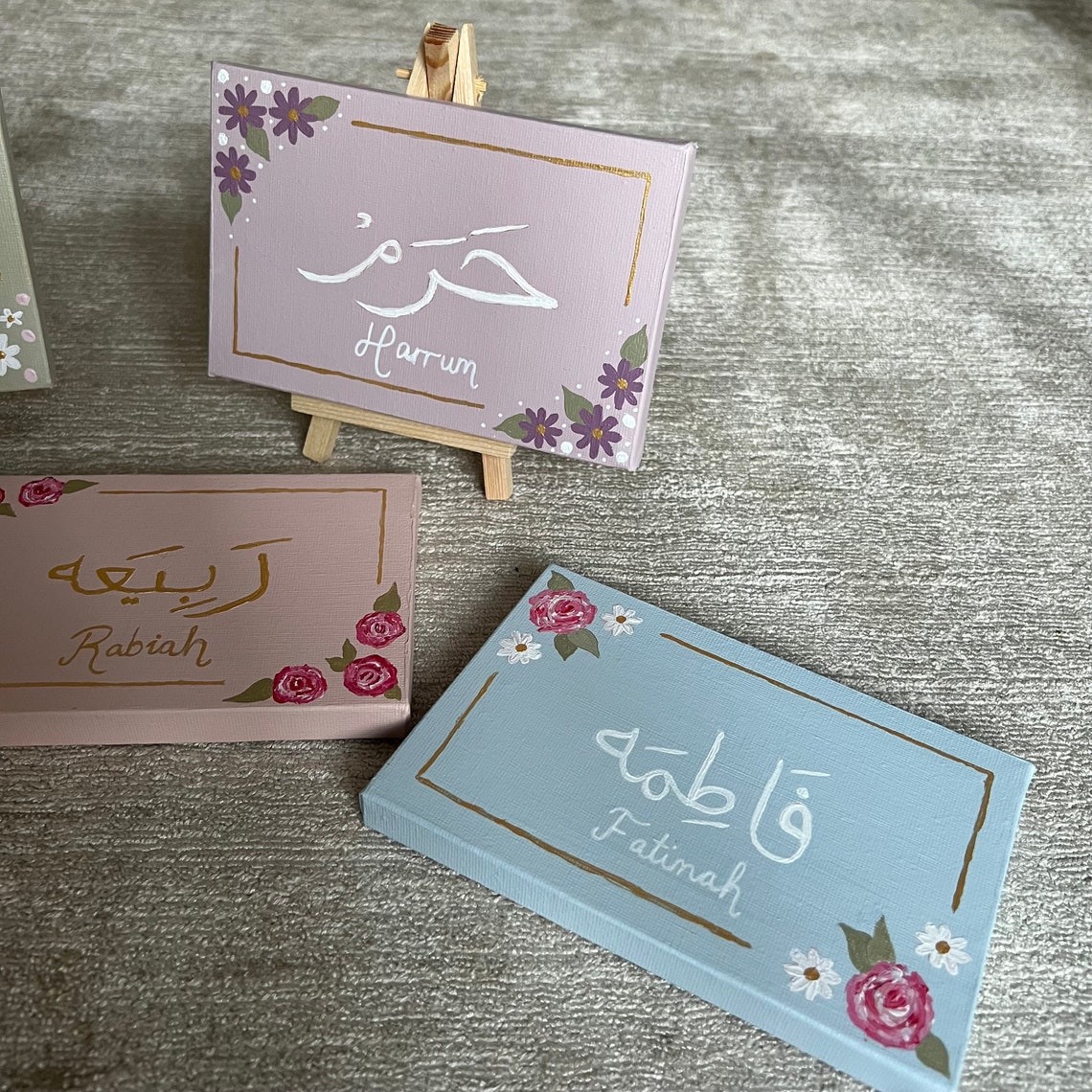 Mini Arabic Name Canvas - Etsy