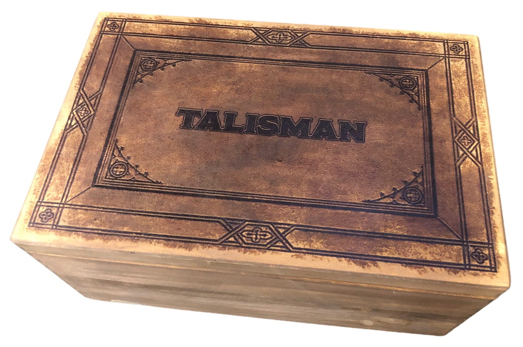 Talisman Wooden Storage Box - Etsy